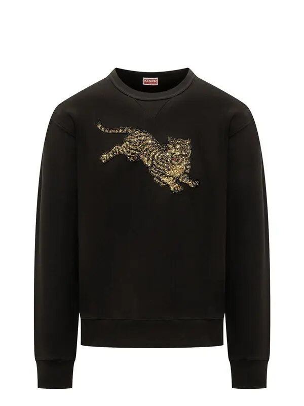 Kenzo Classic Cotton Sweatshirt - Black