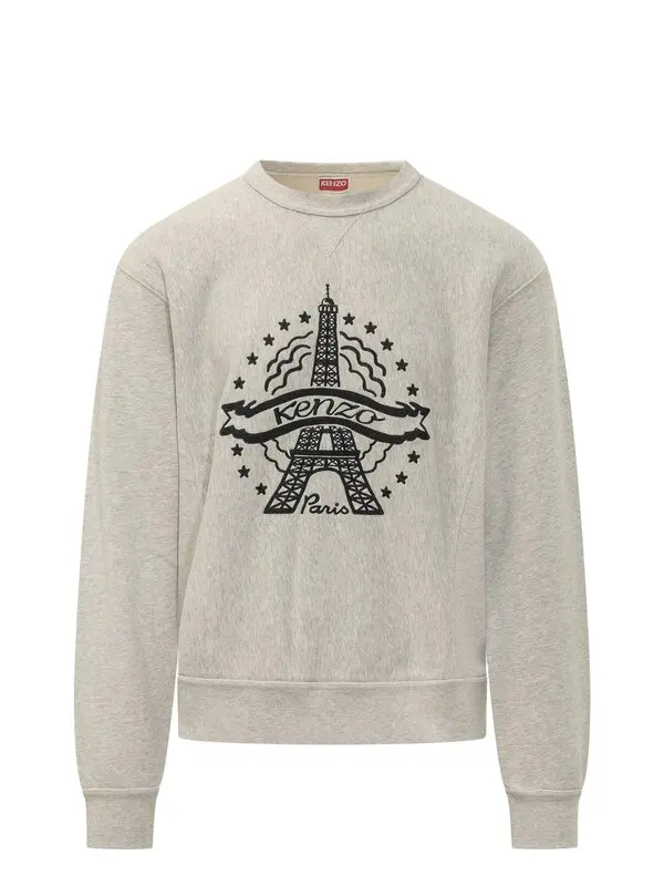 Kenzo Eiffel Tower Sweatshirt - Grey