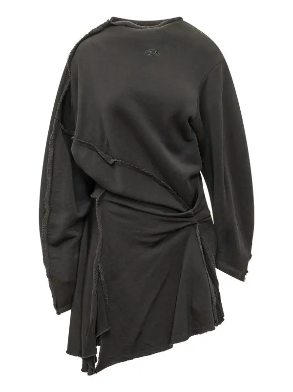 DIESEL® D-ranya Short Gown - Nero