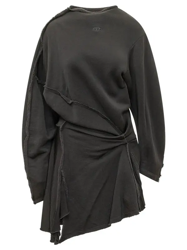 DIESEL® D-ranya Short Gown - Nero