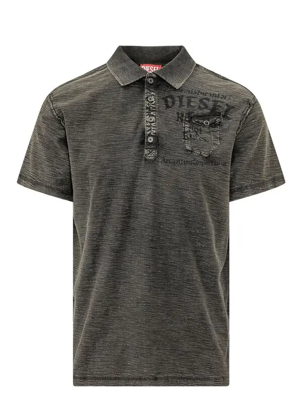 DIESEL® Classic Polo Shirt - Nero