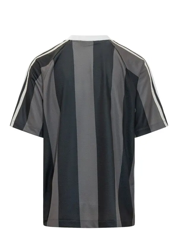BARROW Sporty Striped Mini T-shirt - Nero