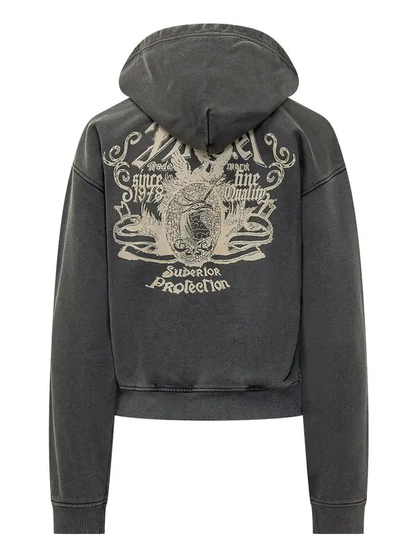 DIESEL® F-phoenand Mini Sweatshirt - Nero