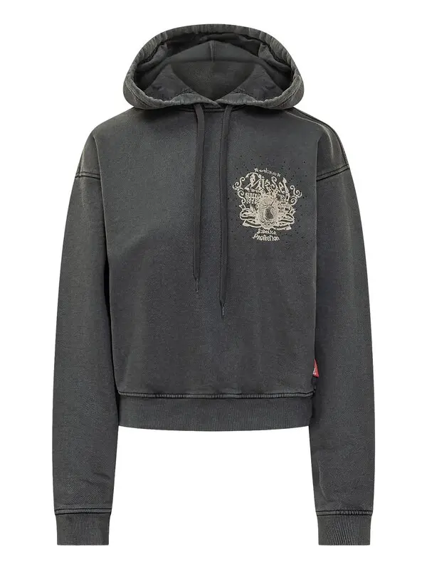 DIESEL® F-phoenand Mini Sweatshirt - Nero