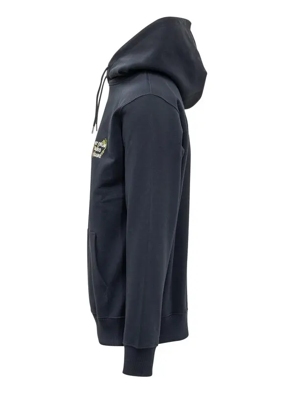 Drole De Monsieur Chic Embroidered Sweatshirt - Navy
