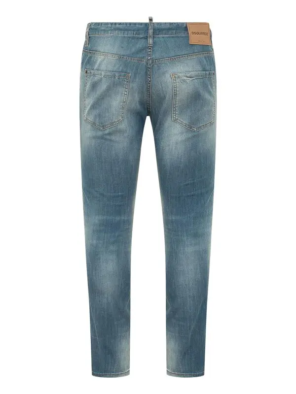 Dsquared2 Mini Skater Jeans With Bag - Denim