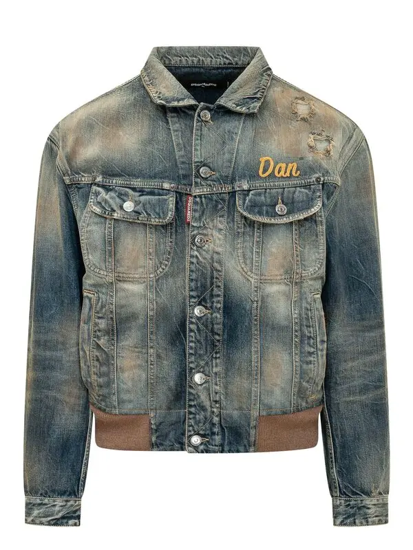 Dsquared2 L.a. Jetset Jacket - Navy Blue