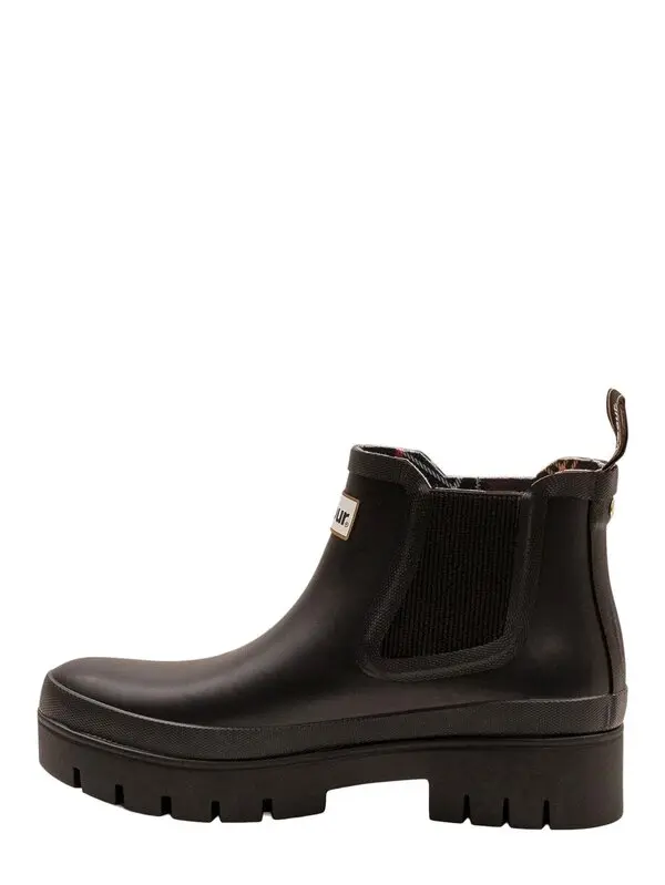 Barbour Halton Chelsea Wellington Boots - Black