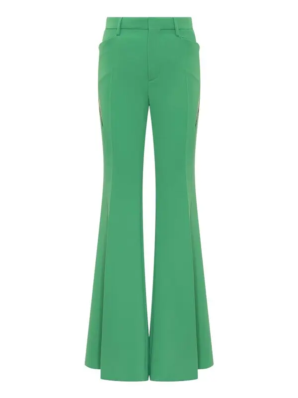 Dsquared2 Flare Statement Trousers - Ocean Wave