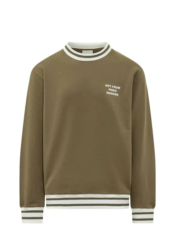 Drole De Monsieur Sport Sweatshirt - Kaki