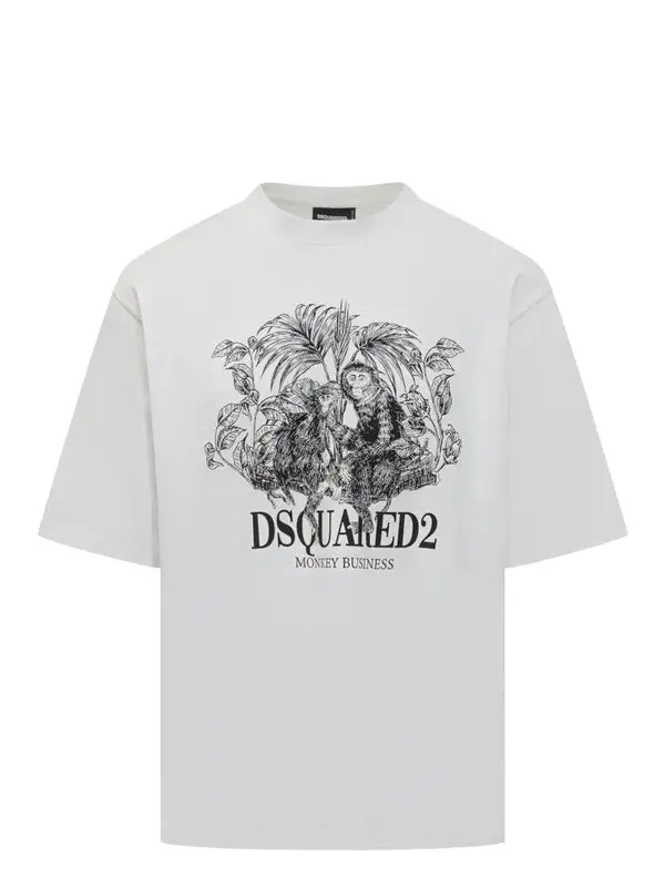 Dsquared2 Iconic Graphic T-shirt - White