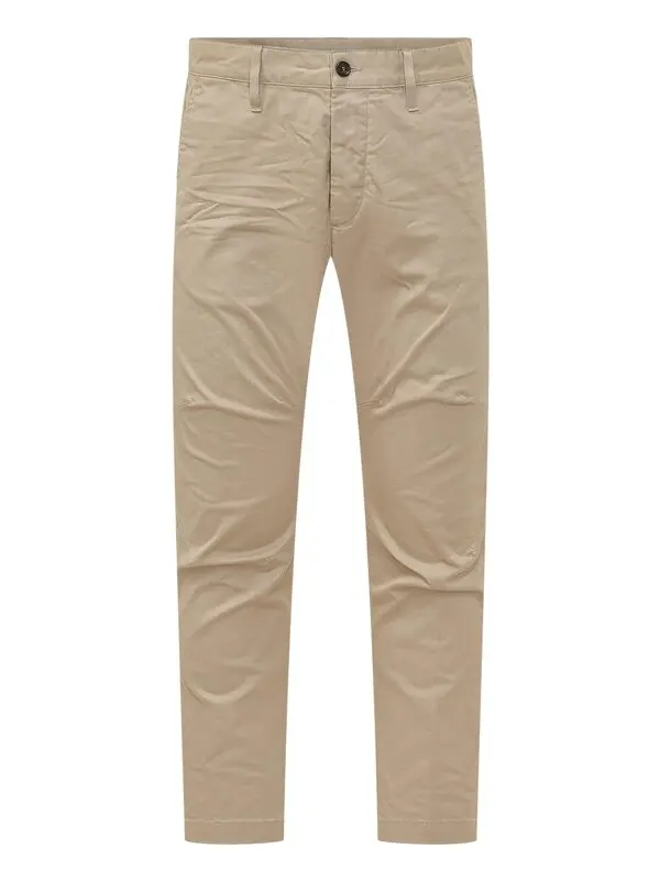 Dsquared2 Slim Fit Chino Trousers - Sand