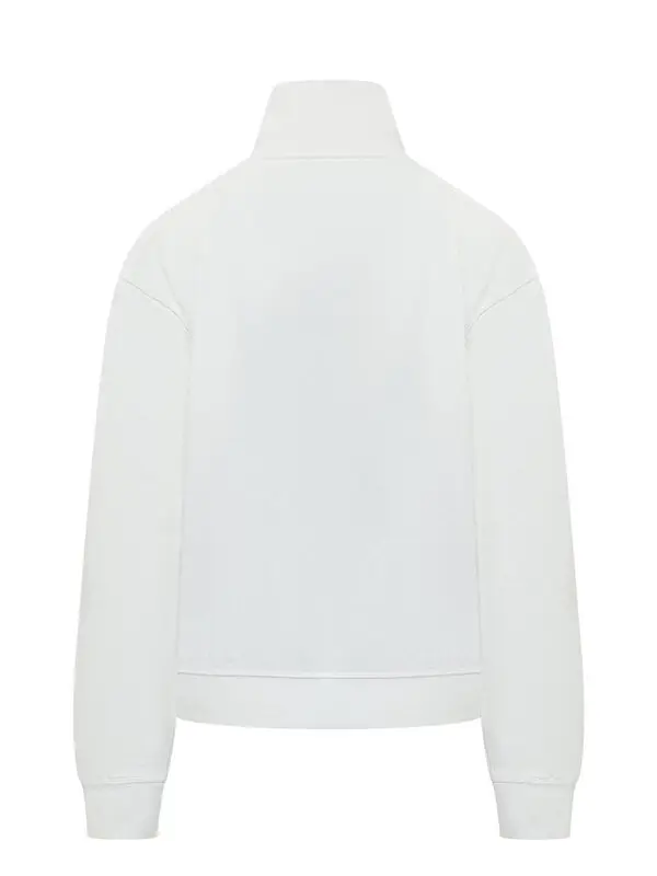 Dsquared2 Zip Logo Sweatshirt - Bianco