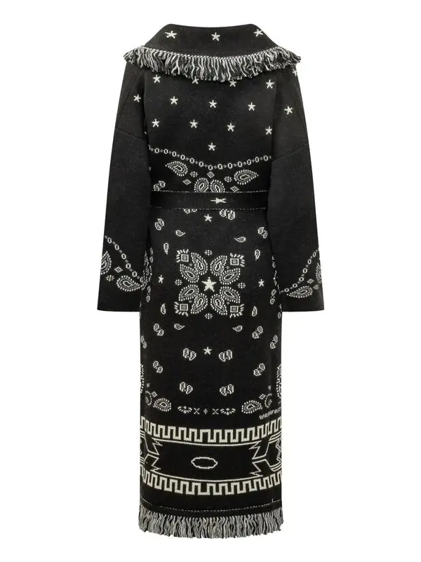 Alanui Bandana Jacq Jacket - Black Multi