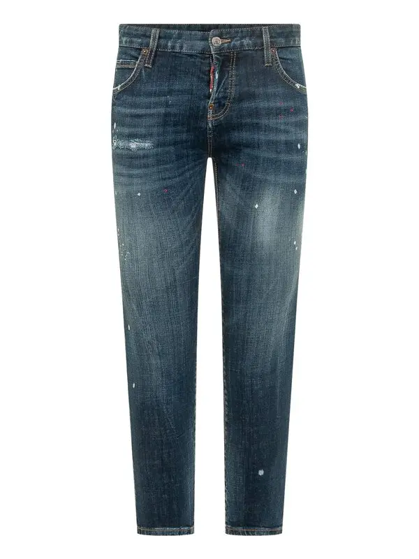 Dsquared2 Distressed Effect Mini Jeans - Denim