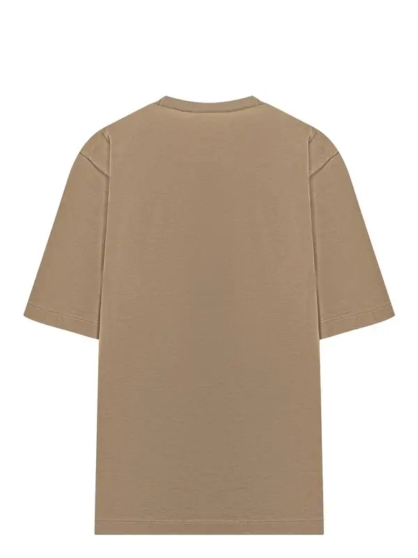 DSQUARED2 ICON COLLECTION Loose Fit T-shirt From Icon Collection - Beige