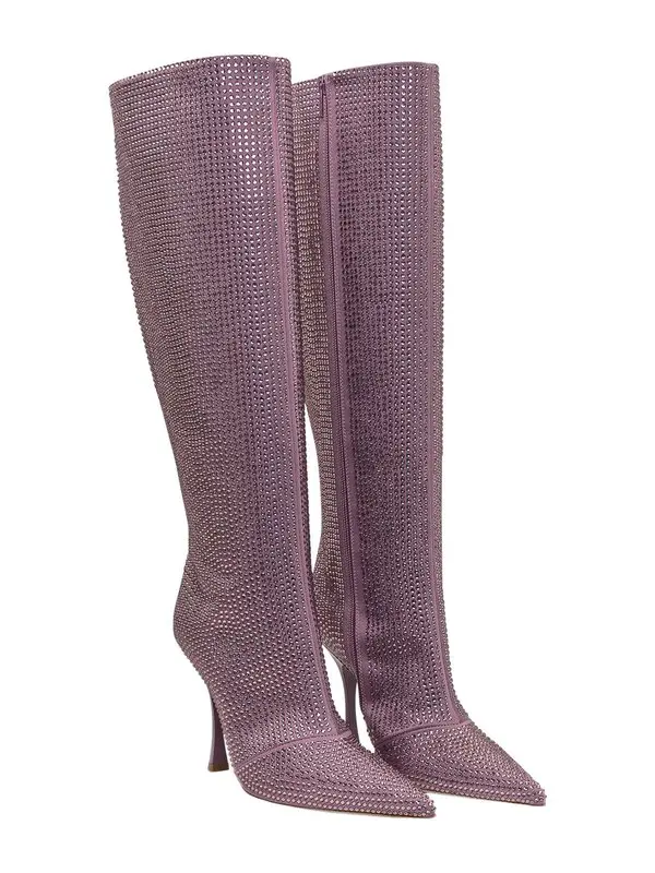 LEONIE HANNE X LIU JO Knee High Boots - Violet