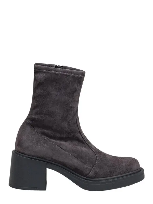 Roberto Festa Elegant Leather Ankle Boots - Asfalto