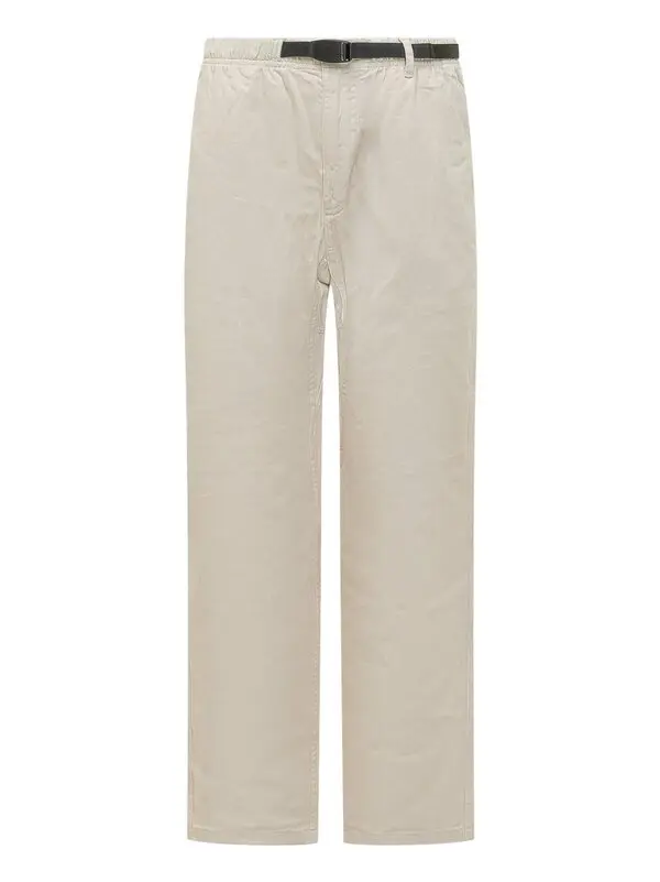 Gramicci Versatile Pantaloni With Integrated Belt - Greige