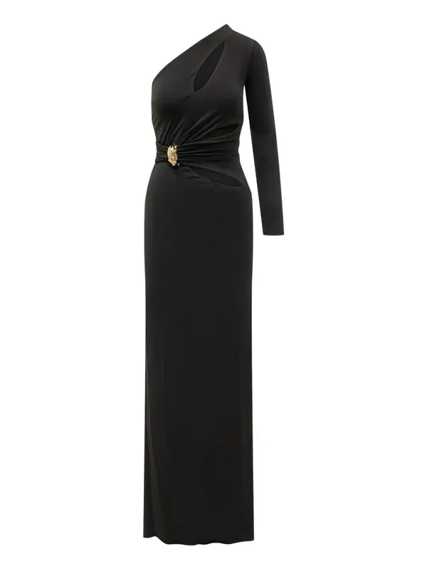 Elisabetta Franchi Cut Out Mini Suit - Nero