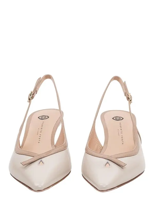 Roberto Festa Chic Slingback Heels With Medium Heel And Pointed Toe - Phard