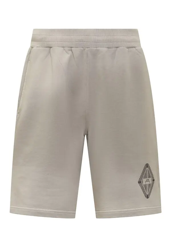 A-COLD-WALL* Gradient Jersey Shorts - Light Grey