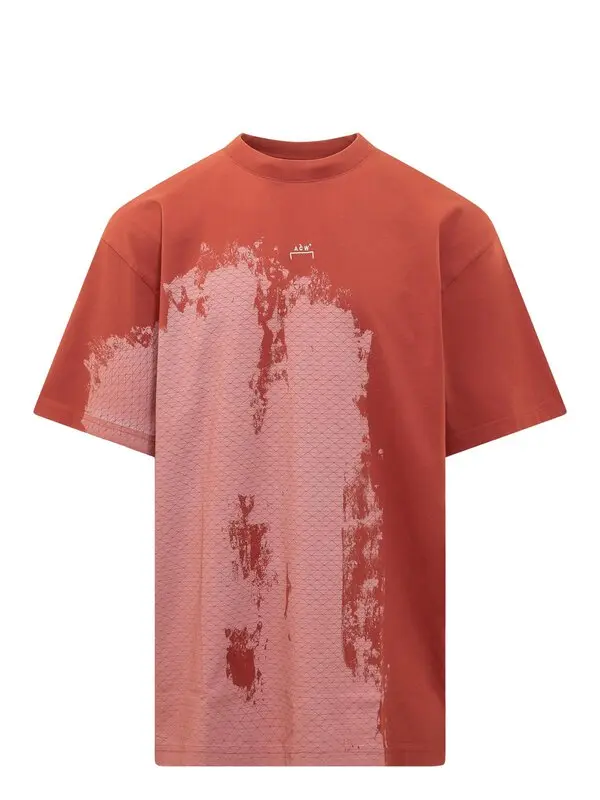 A-COLD-WALL* Brushstroke Graphic T-shirt - Rust