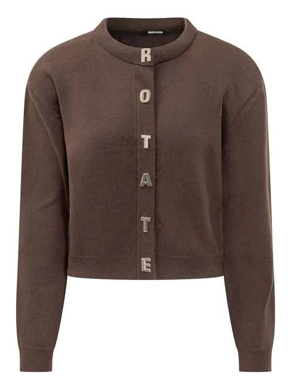 ROTATE BY BIRGER CHRISTENSEN Essential Knit Cardigan - Mole'