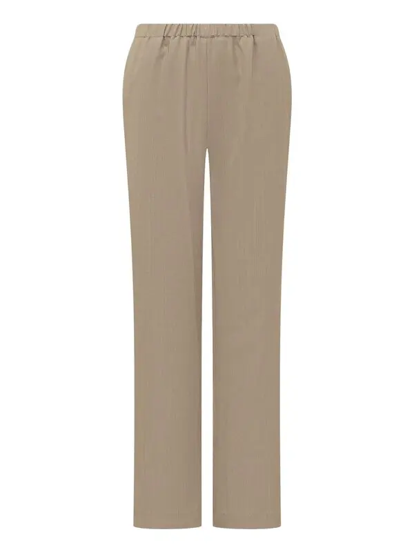 Loulou De Saison Straight Leg Trousers - Beige