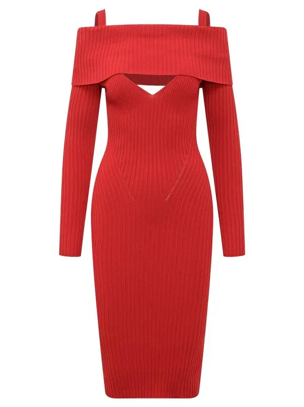 ANDREĀDAMO Midi Suit Dress - Eros