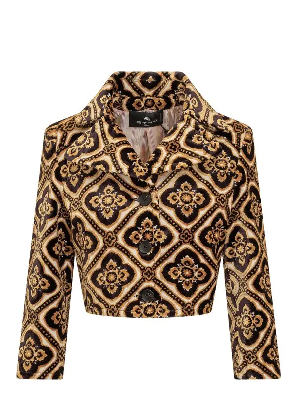 Etro Mini Short Blazer - Fantasia