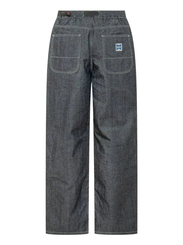 Gramicci Chic Paint-ready Trousers With Adjustable Belt - Navy