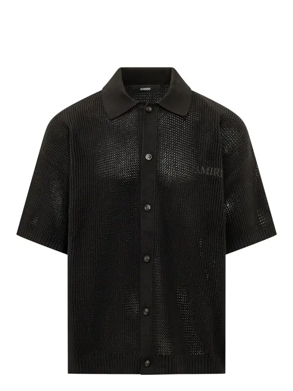 Amiri Mesh Shirt - Black