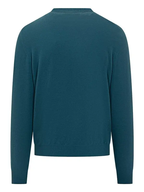 FILIPPO DE LAURENTIIS Giro Neck Wool Knit Sweater - 770