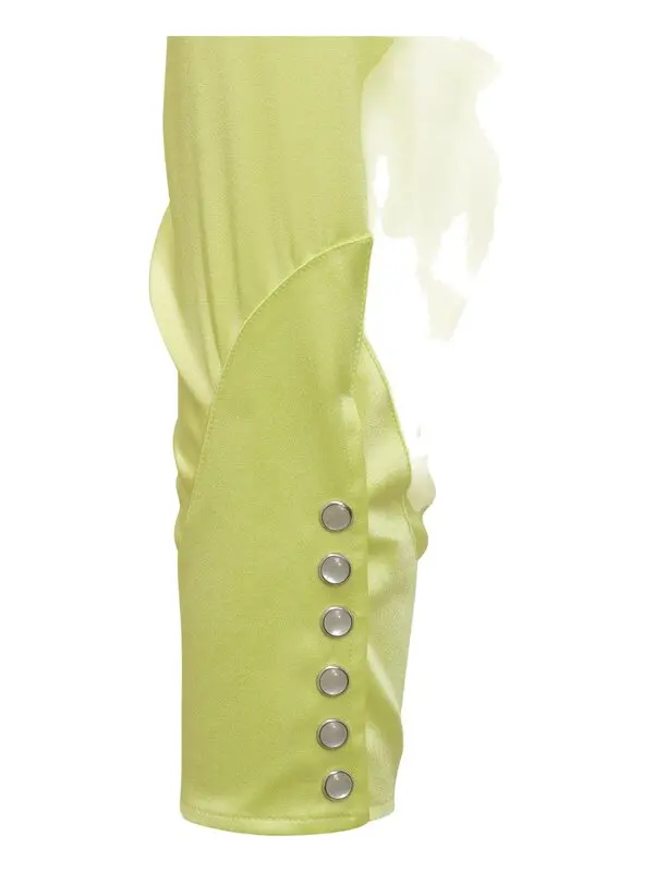 BLUEMARBLE Embroidered Summer Shirt - Lime