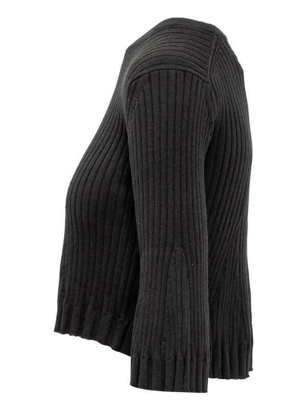 Loulou De Saison Silk Blend Top - Black