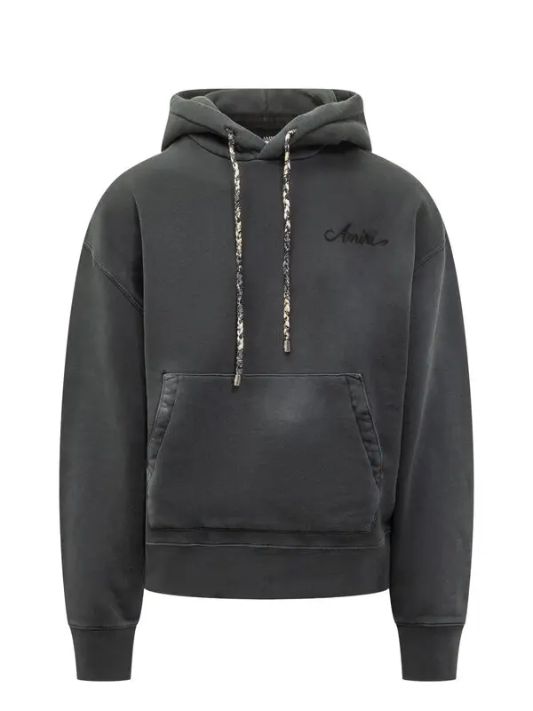 Amiri Hooded Sweatshirt - Black