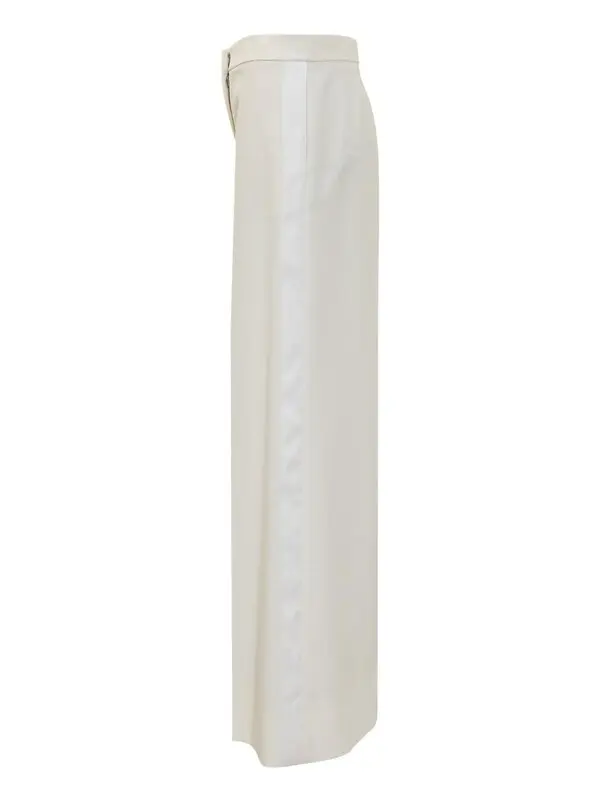 Stella McCartney Cotton Trousers - Chalk