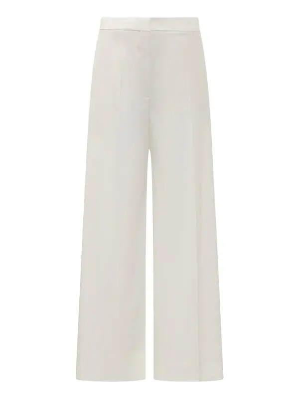 Stella McCartney Cotton Trousers - Chalk