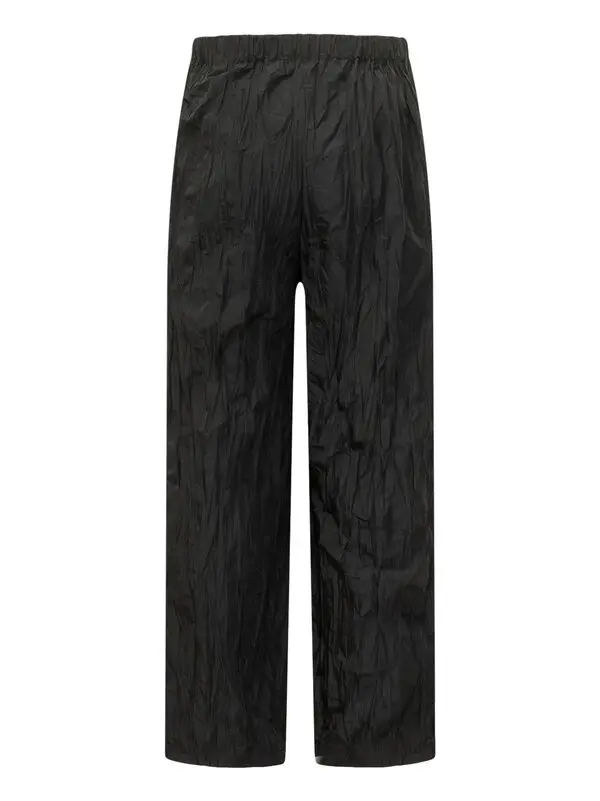 GONGDID DESIGN Tailored Trouser With Adjustable Cuff - Black