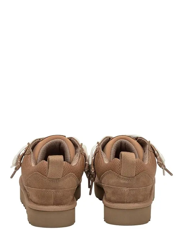 UGG Suede And Mesh Trekking Sneaker - Chestnut