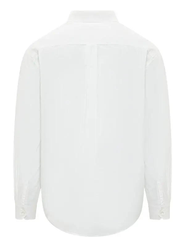 Our Legacy Essential Long-sleeve Shirt - White Liquid