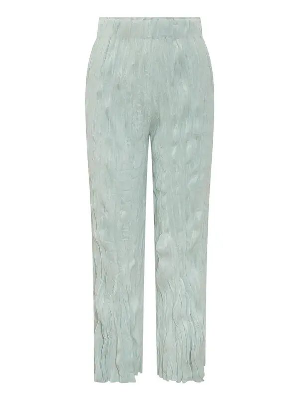 GONGDID DESIGN Straight Leg Trousers - Mint