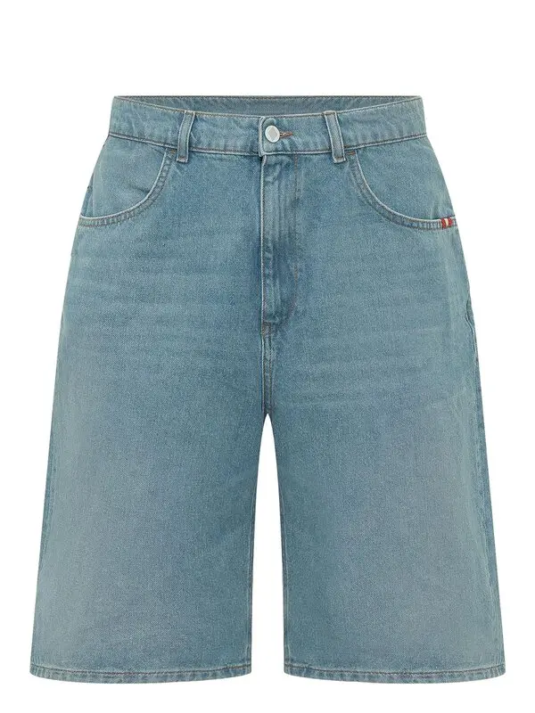 AMISH SUPPLIES Bermuda Denim Shorts - Light Denim