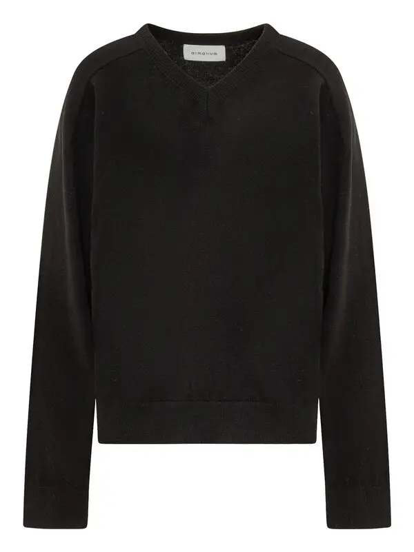 ARMARIUM Gregor Recycled Cashmere Pullover - Nero