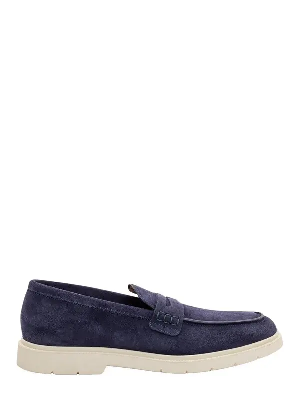 STURLINI Elegant Moccasin Loafers - Blu