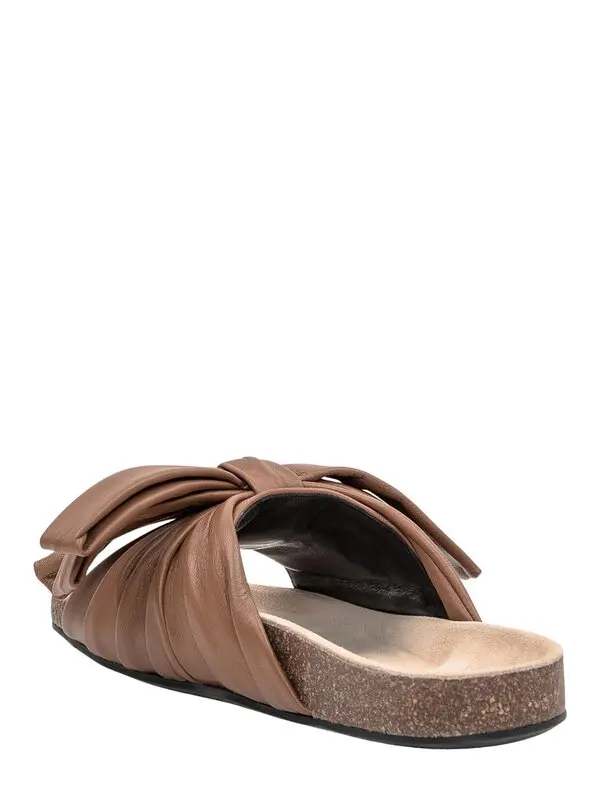 JW Anderson J. W. Anderson Leather Sandals - Tan
