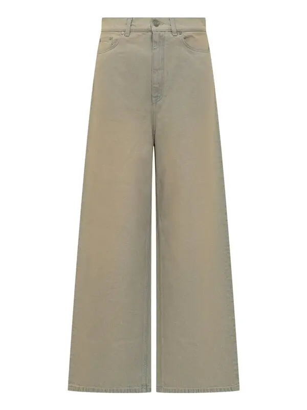 Stella McCartney Denim Straight Leg Trousers - Send Denim
