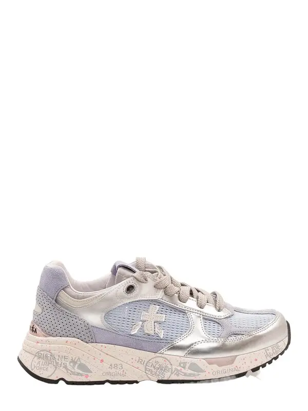 Premiata Low Top Sneakers - Light Blue