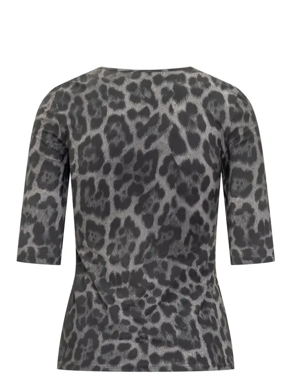 Stella McCartney Leo Paint Top - Ash Grey